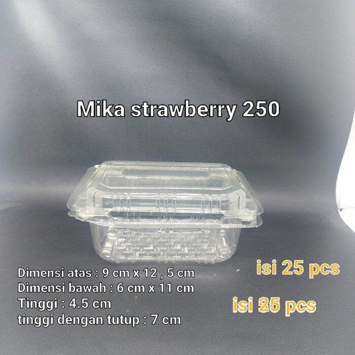 Mika Strawberry / Mika sayur 250 isi 25 pcs | Lazada Indonesia