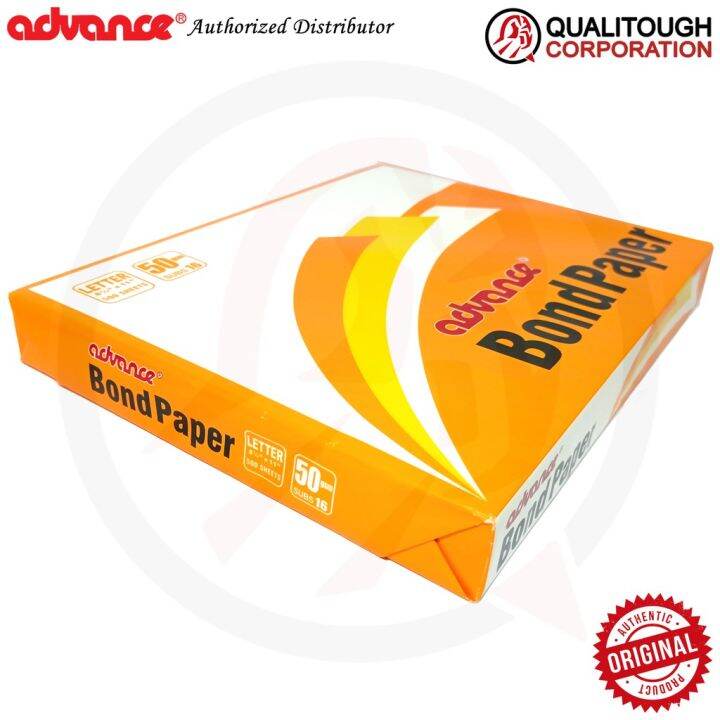 HOT OWZCX SHORT Advance bond paper subs 16 50gsm (thin) letter manipis ...