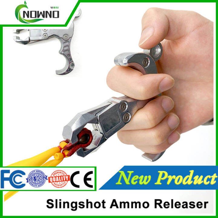 Slingshot Release Device Stainless Steel Handheld Fish Dart Release Diy ...