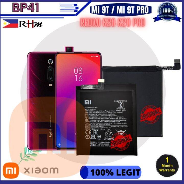 XIAOMI Mi 9T, K20 Battery, Model BP41 Original Lithium-ion Polymer ...