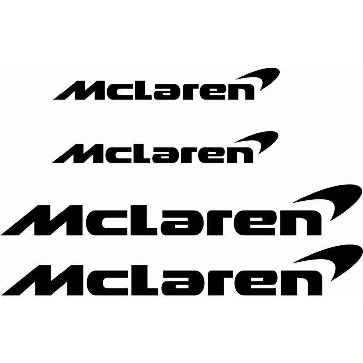 4Pcs/Set Mclaren Car/Vehicle Vinyl Stickers Decal Graphics Kit Any ...