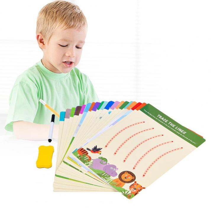 Children Kids Pen Control Training Card Fine Movement Teaching Early ... Children Kids Pen Control Training Card Fine Movement Teaching Early ...