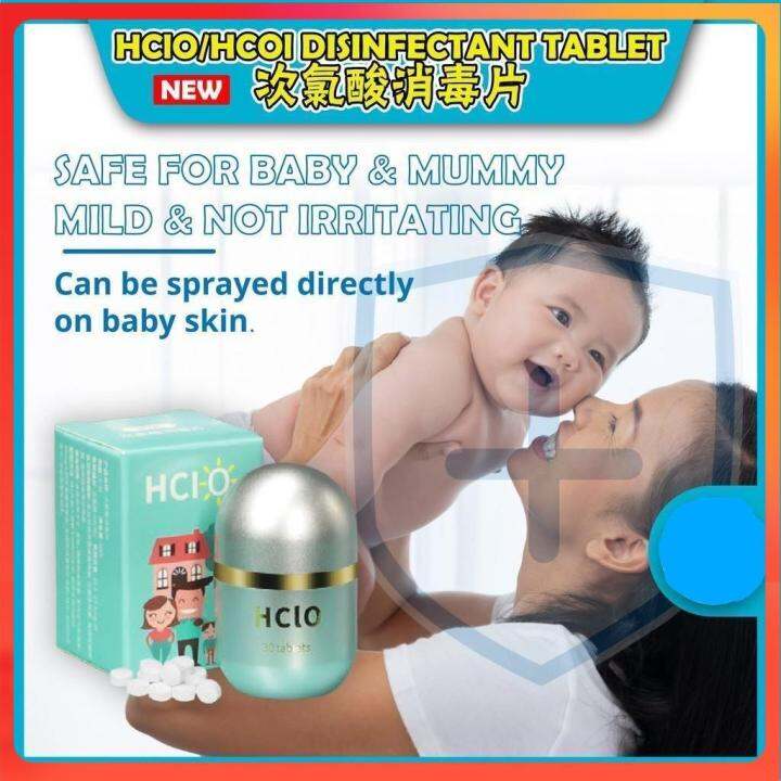 [KKM APPROVED] HYPOCHLOROUS DISINFECTANT TABLET, HCIO/HOCL/HOCI ...