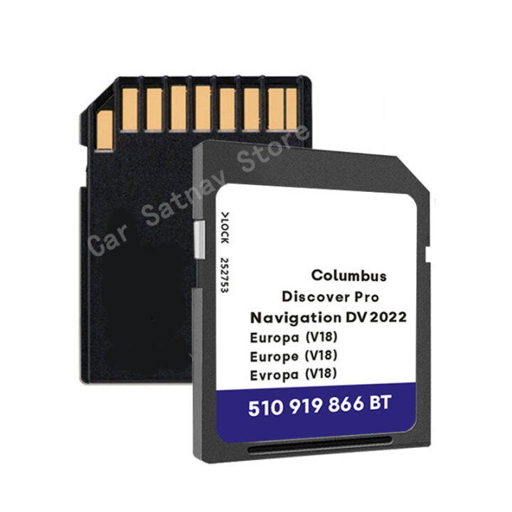 VW Discover Pro DV V18 NAV DV 18 PRO Maps UK GB Europe Sat Navigation ...