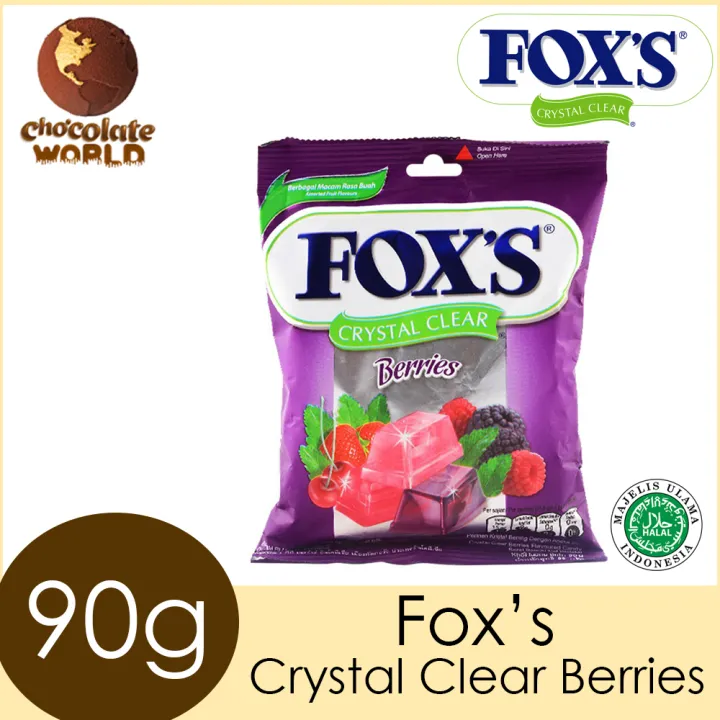 Fox's Crystal Clear Berries Candy 90g (Made in Indonesia) | Lazada