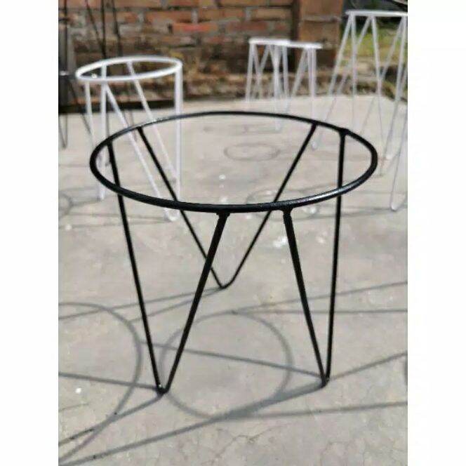 standing pot besi - rak tanaman besi | Lazada Indonesia