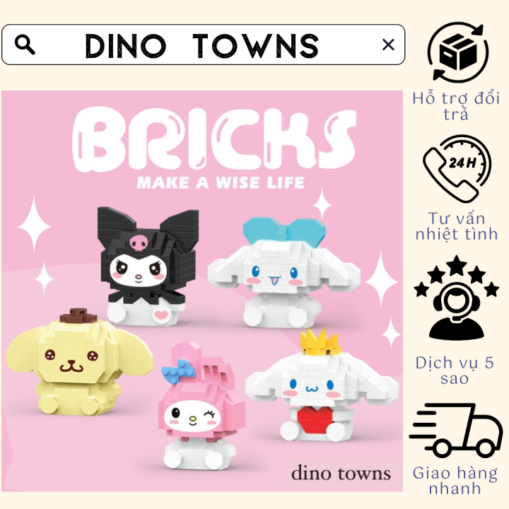 Chi tiết hơn 76+ cinnamoroll bricks xinh nhất - Co-Created English