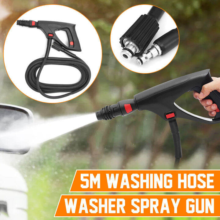 Pressure washer 160 Bar Power Spray Trigger Lance Water Jet With 5M ...