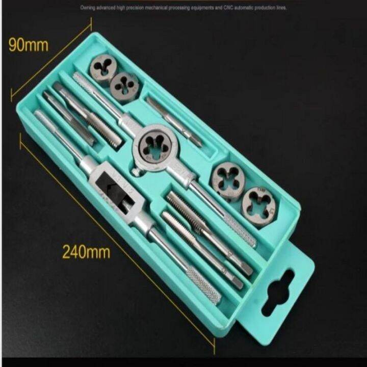 Cost sale 12/20/40Pcs/set Hand Threading Dia M3-M12 Manually Type ...