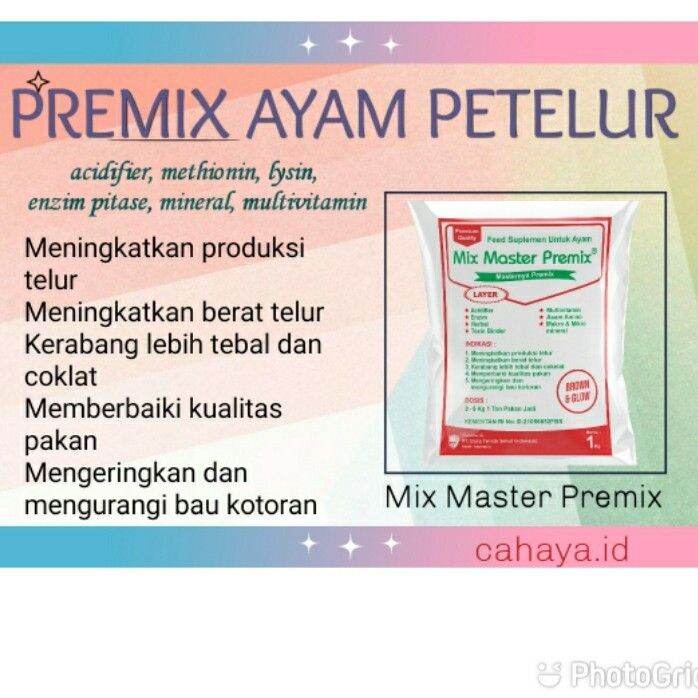 Premix Ayam Petelur Layer Mix Master Premix | Lazada Indonesia