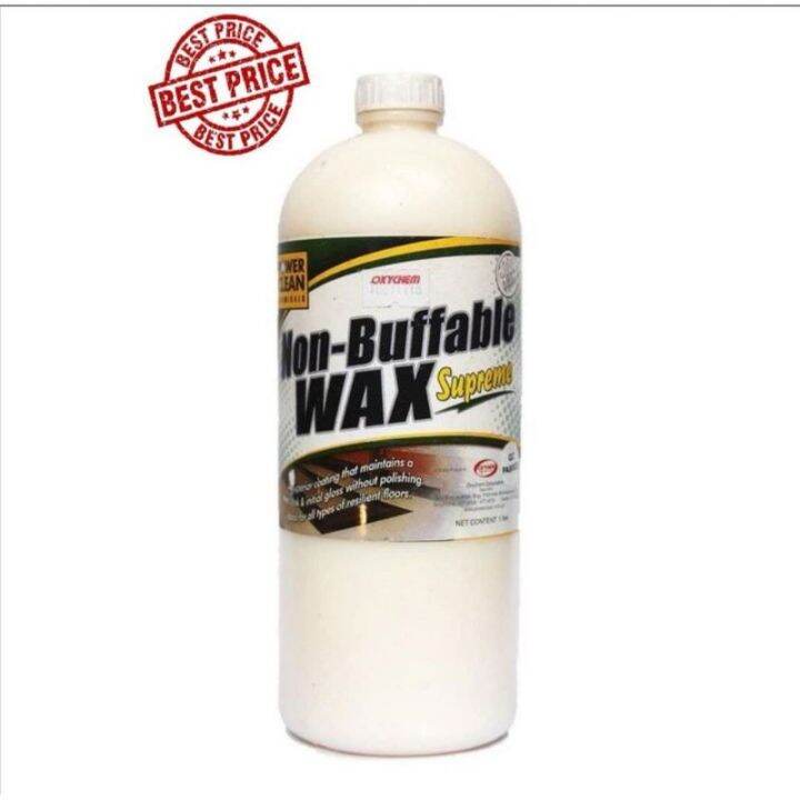 NON BUFFABLE WAX SUPREME - LITER SIZE | Lazada PH