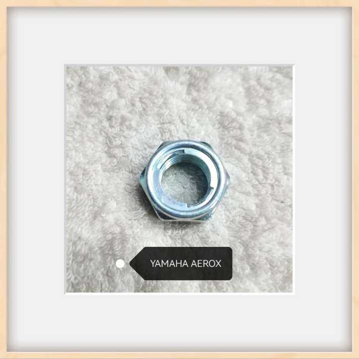 MOTORCYCLE REAR NUT SELF LOCKING NUT NMAX AEROX | Lazada PH