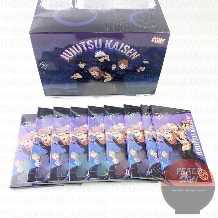 ( FULL BOX M200 ) Hộp Pack ảnh thẻ JUJUTSU KAISEN CHÚ THUẬT HỒI CHIẾN ...