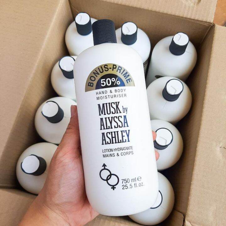 Alyssa Ashley Musk Lotion Original Rich Moisturizing Hand & Body Lotion ...