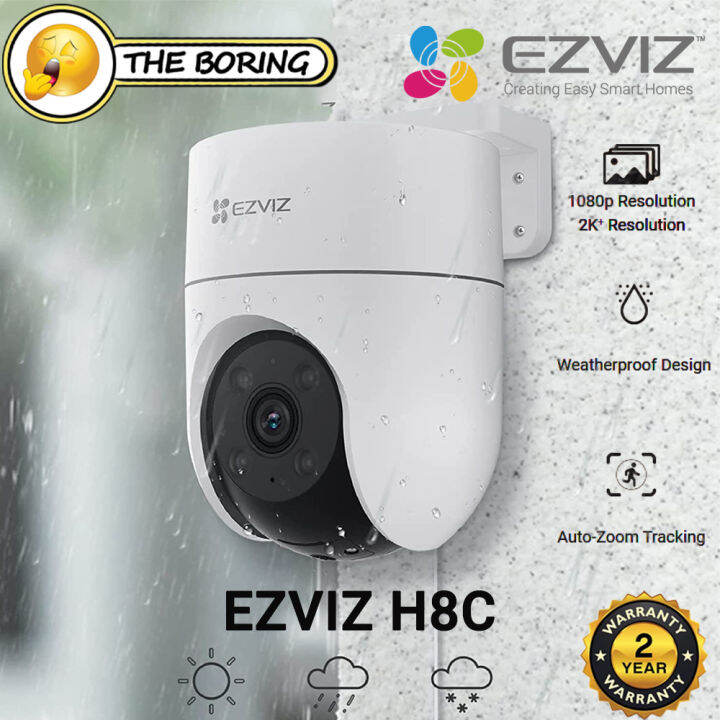 Ezviz H8C 1080P / 2K⁺ 1440P Full HD Pan & Tilt Rotate 360° Outdoor ...