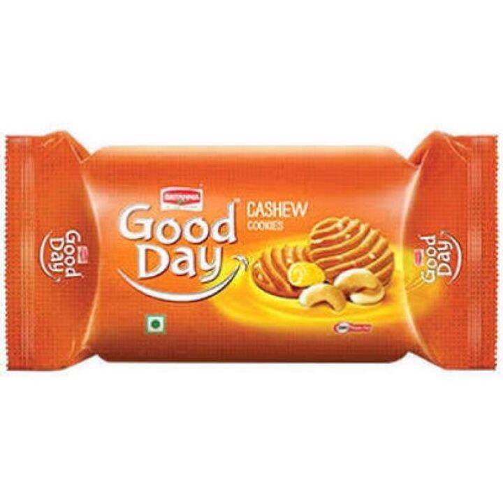 Indian Snack🎖(x3) Britannia Good Day Cashew Cookies 75g | Lazada.co.th