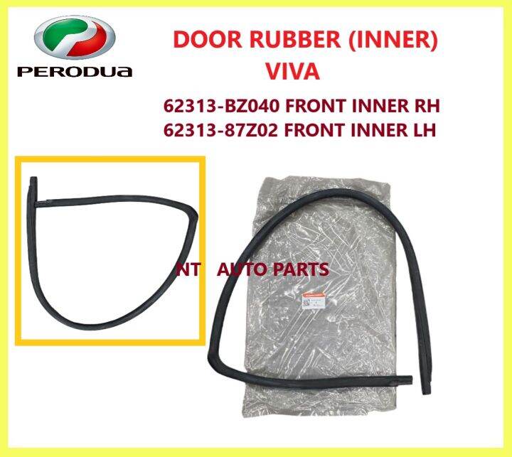 PERODUA VIVA ALL MODEL GETAH PINTU DALAM , DOOR RUBBER INNER 100% ...
