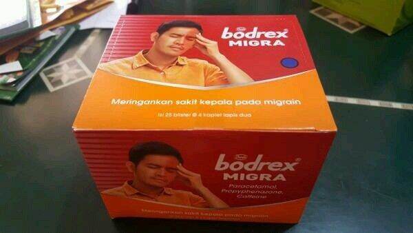 Bodrex Migra box isi 25 strip | Lazada Indonesia