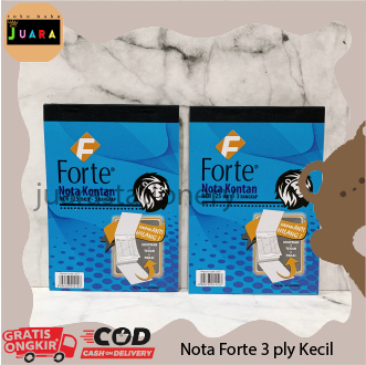 Nota Kecil NCR Forte 3 Ply (641) / Nota Kecil 3 Ply / Nota Rangkap 3 ...
