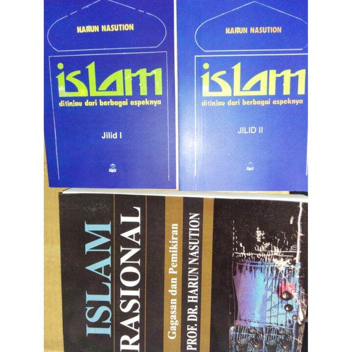PAKET 2 BUKU PROF. DR. HARUN NASUTION ISLAM DITINJAU DARI BERBAGAI ...