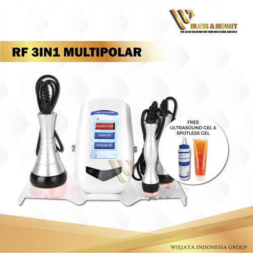 Alat Rf radio frekuensi Multipolar 3in1 Pelangsing Tubuh RF Frequency ...