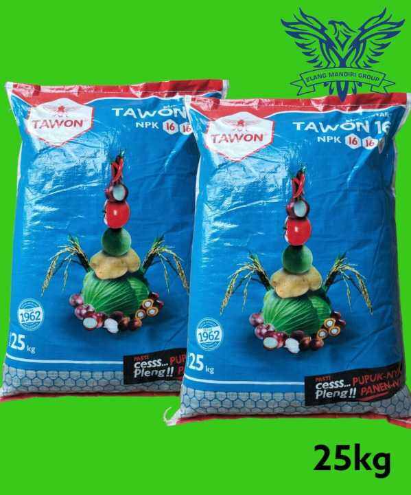 Karungan Pupuk TAWON NPK 16 16 16 Berat 25 KG Meningkatkan Hasil ...