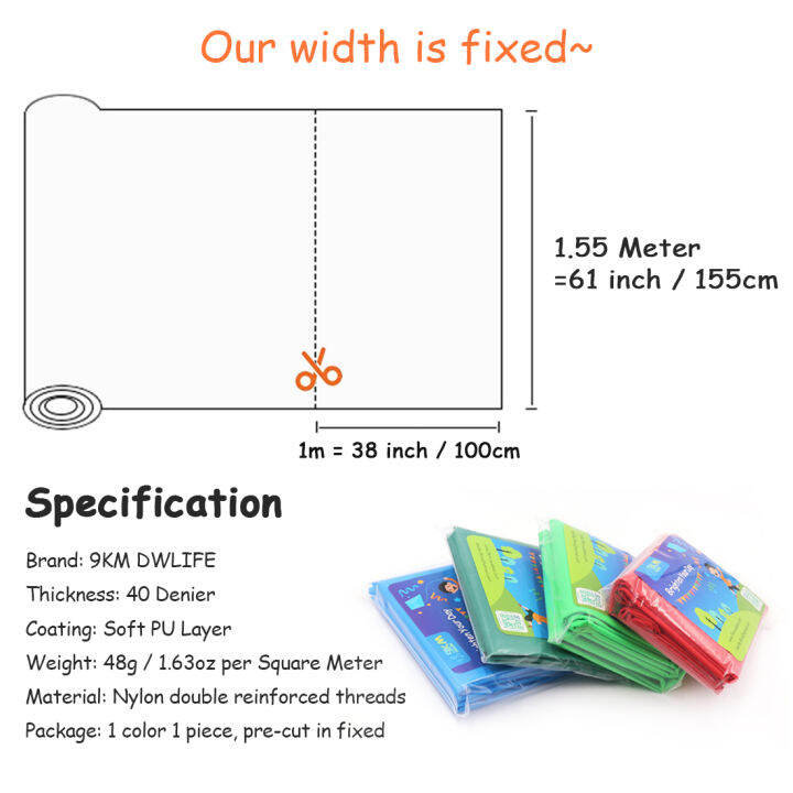 40D Ripstop ผ้าไนลอน PU เคลือบกันน้ำทนทาน Kite ผ้าสำหรับร่มชูชีพ ...