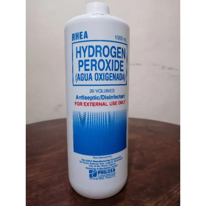 Hydrogen Peroxide (Agua Oxinada) 1000ml (1 pet bot) | Lazada PH
