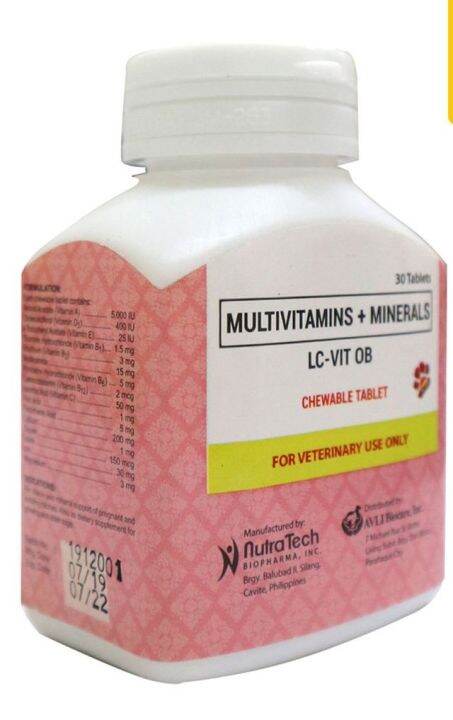 LC Vitamins OB Multivitamins 30 Tablets | Lazada PH