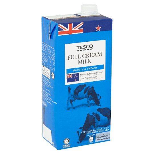 TESCO UHT Full Cream Milk 1L | Lazada