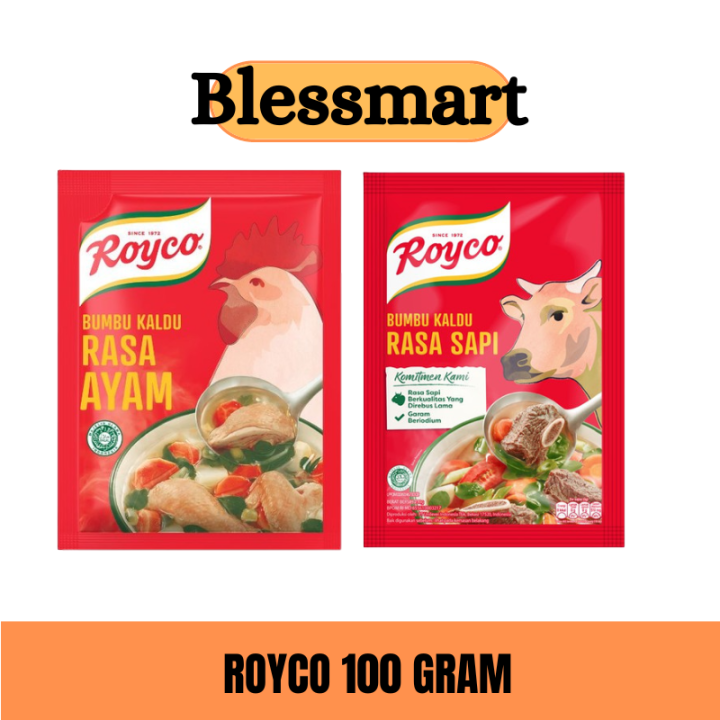 Royco Penyedap Masakan 100 Gram | Kaldu Ayam Kaldu Sapi | Lazada Indonesia