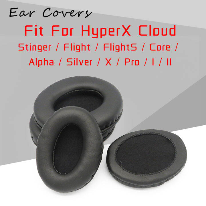 Ear Pads For HyperX Cloud Alpha Core Stinger Flight FlightS Silver X ...