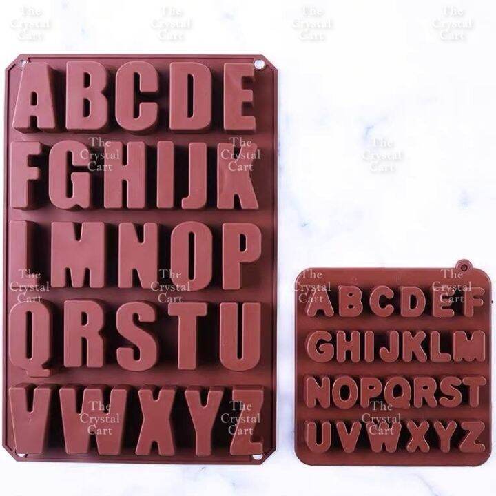 Silicone Chocolate Molder Big/Small Letters | Lazada PH