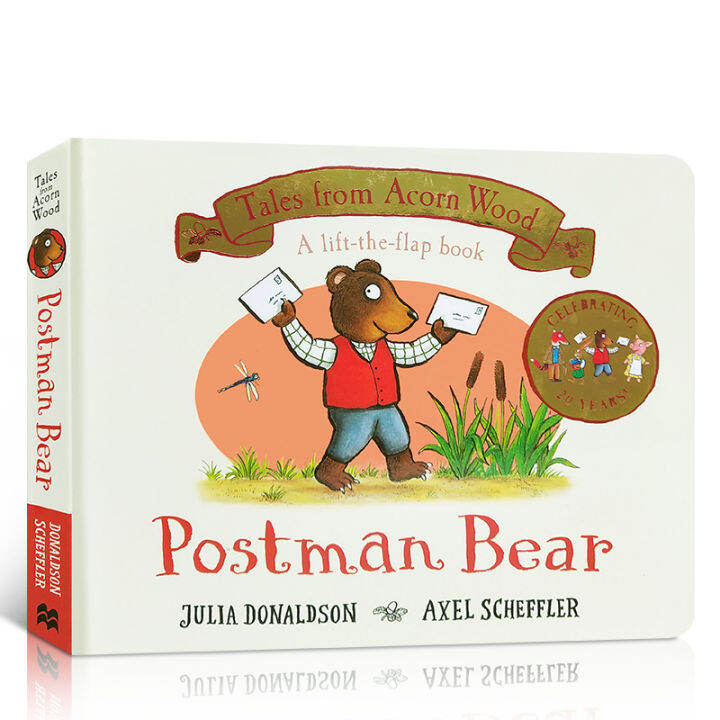milu Original English Picture Book Tales From Acorn Wood : Postman Bear ...