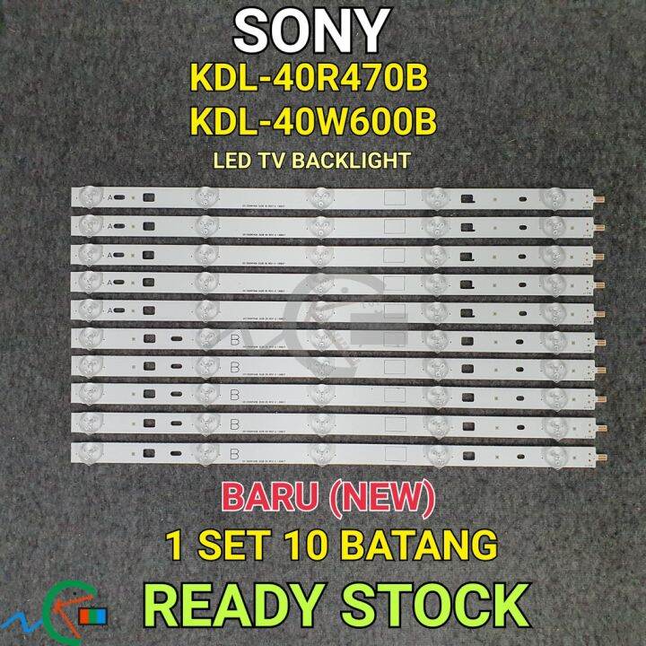 SONY KDL-40R470B / KDL-40W600B KLV-40R472A TV LED BACKLIGHT BARU ...