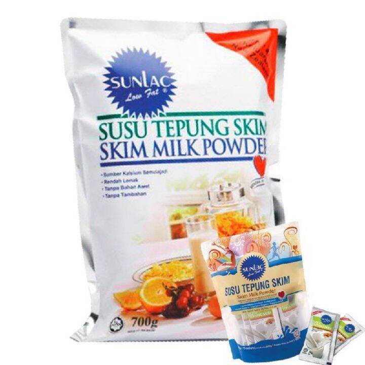 Sunlac Low Fat Skim Milk Powder ( 700G / 15's x 20g ) | Lazada
