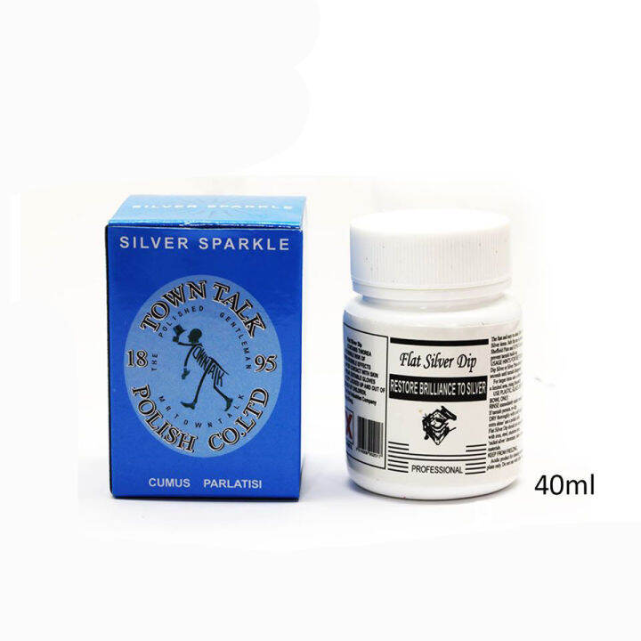 40ML panlinis ng silver Silver Liquid Cleaner Solution for our Silver ...