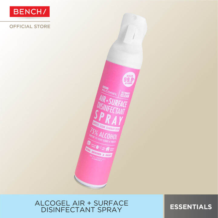 BENCH ALCOGEL- CPV0300 Disinfectant Spray 300ML | Lazada PH