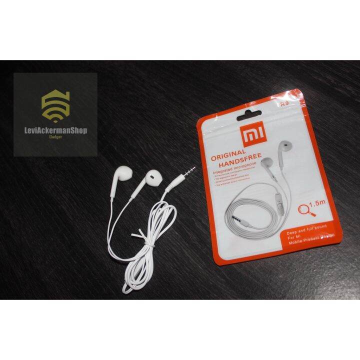 Headset Xiaomi Redmi Type R9 Original Buds-in Bass Power Desain Modern ...