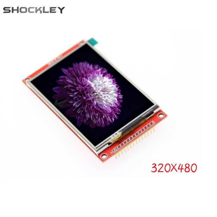 Shockley 3.5 Inci SPI Serial Modul LCD 480*320 TFT Modul Tampilan Layar ...