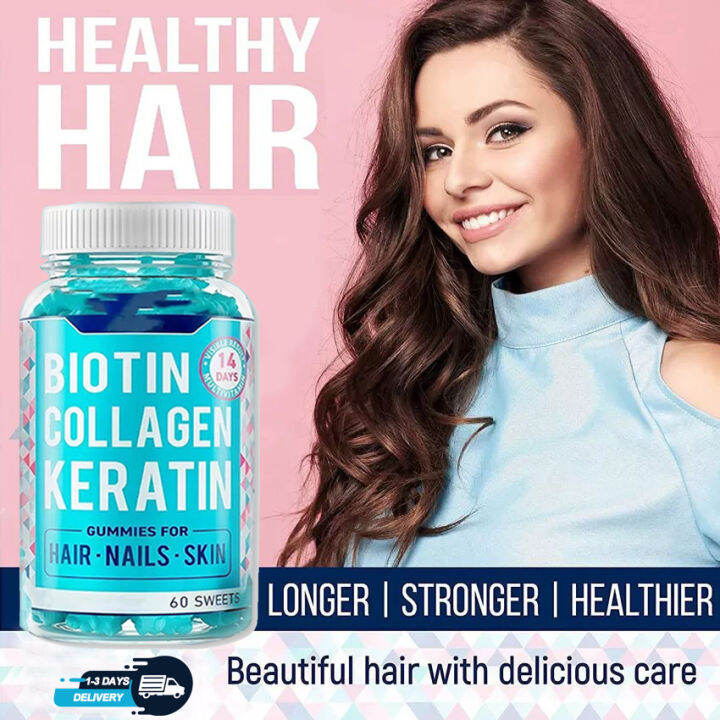 Vitamin Hair Grower for Men for Women Original Supplements Biotin ...