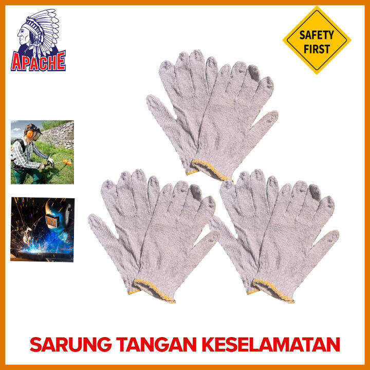 APACHE Hand Glove GL1 | Sarung tangan | Spare Part | Brush Cutter ...