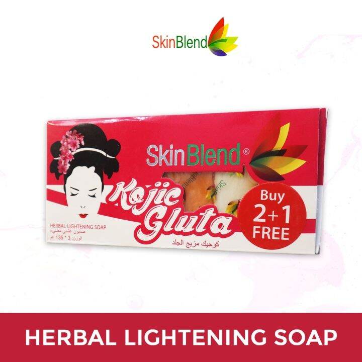 SkinBlend Kojic Gluta buy 3's 135g with FREE Angels Flo Ethyl Alcohol ...