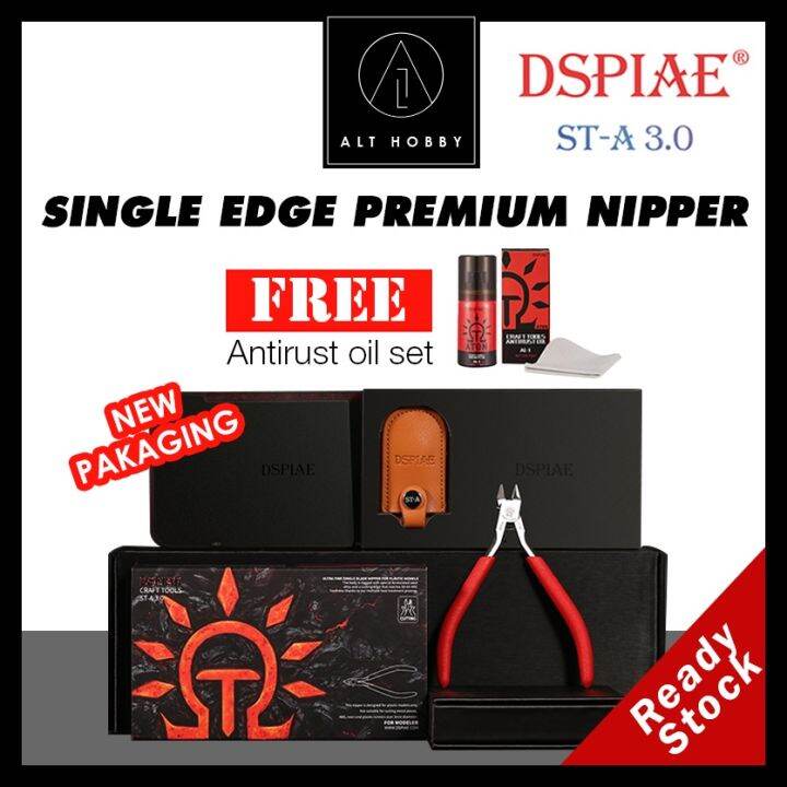 DSPIAE ST-A 3.0 Ultra Thin Single-Blade Side Cutters Nipper Plier / DSPIAE 3.0 Premium Nipper ...