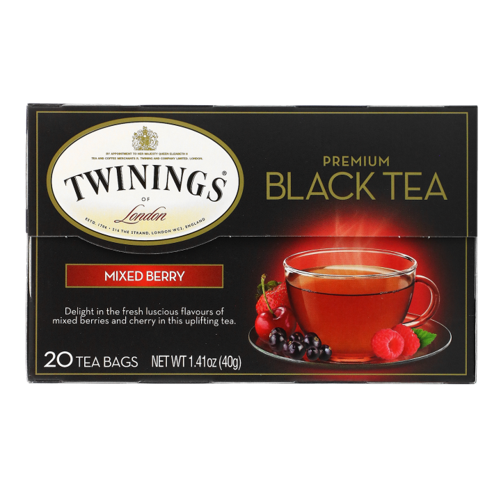 Twinings Mixed Berry Premium Black Tea ทไวนิงส์ มิกซ์เบอร์รี่ พรีเมี่ยม ...