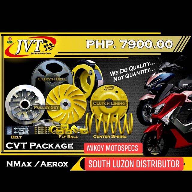 JVT CVT Package Set for NMAXAEROX with Continental Belt | Lazada PH