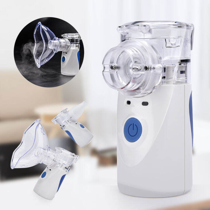 Home Ultrasonic Nebulizer Portable Inhalers Nebulizer Mist Discharge ...