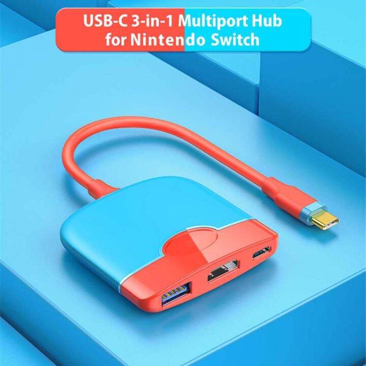 CSQ63 Docking Station Portable USB C Switch Dock TV Multiport Dock for ...