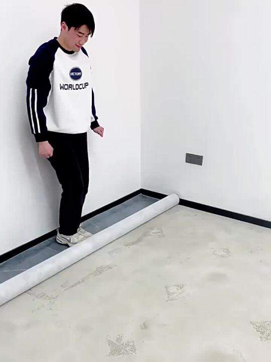 pvc Plastic Vinyl Floor Cement Floor Directly Spread Thickening and ...