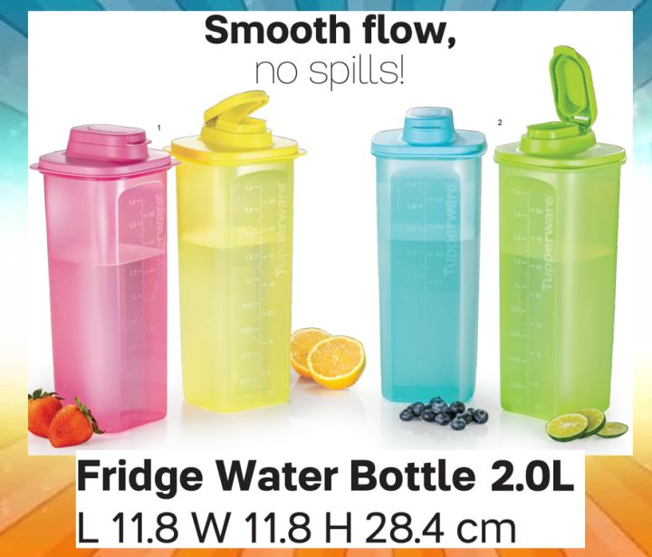 Tupperware Fridge Water Bottle 2L | Lazada